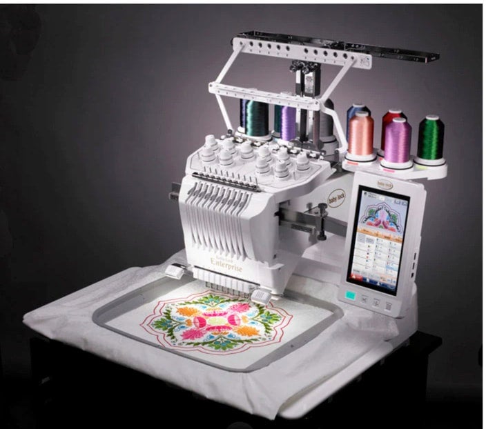 Enterprise 10 Needle Embroidery Machine- (USED) | SEWN @ 701